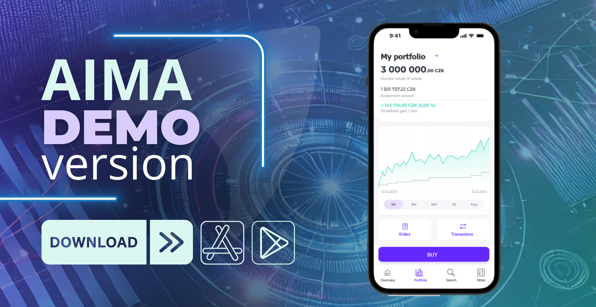 ARBES Technologies | Demo verze investiční aplikace AIMA je dostupná ke stažení!